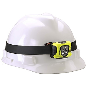 Streamlight 61421 Enduro Pro Headlamp with Alkaline Batteries, Headstrap White/Red LEDs Box Yellow