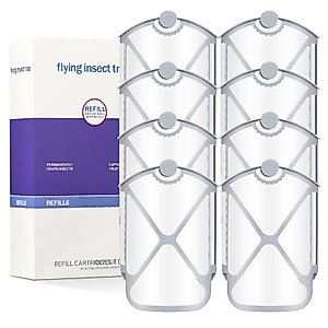 8Pcs-Kit, Husaco Insect Trap Refill Kit, Insects Replacement Kit Compatible with ZEVO M364 and Max