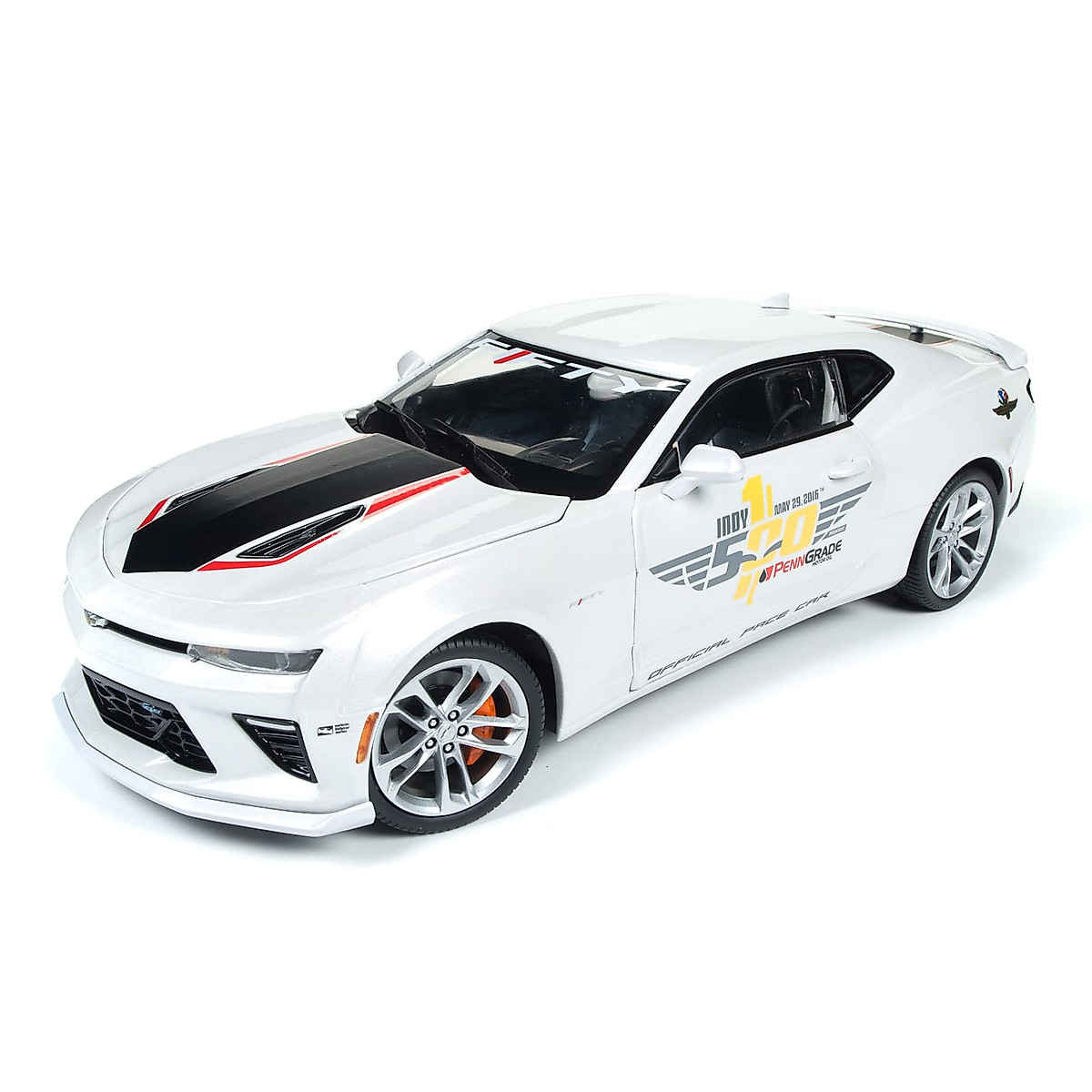 Autoworld AW236 2017 Chevrolet Camaro SS Indy Pace Car 50th Anniversary Limited Edition to 1002pcs 1/18 Diecast Car Model