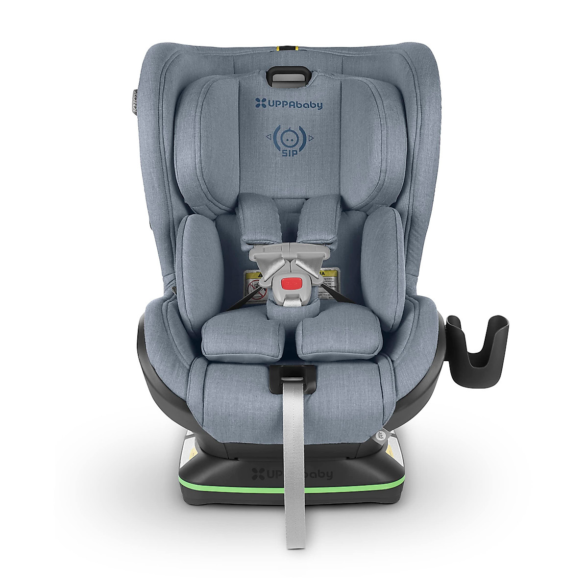 Knox Convertible Car Seat - Gregory - Blue Melange | Merino Wool + Cup Holder for Knox