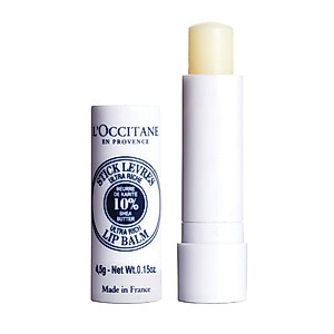L'Occitane Ultra-Rich 10% Shea Butter Nourishing Lip Balm Stick, 0.07 oz (Pack of 1)