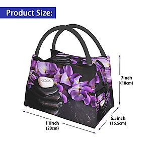 Stones pebbles relaxation layered stacking stone tower Lunch bag picnic bag sundries bag shopping bag portable insulation bag kitchen family