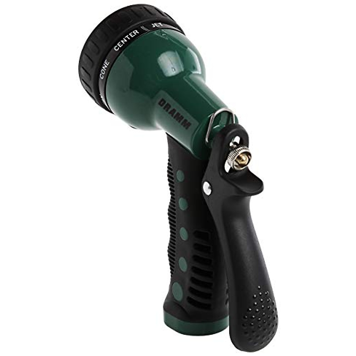 Dramm 12704 9-Pattern Revolver Spray Nozzle, Green