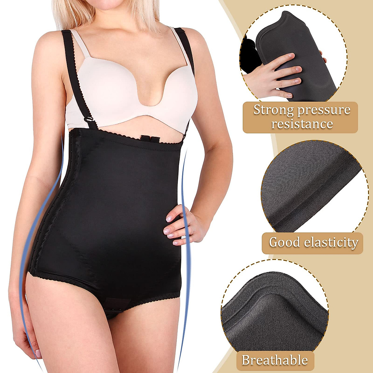 4 Pieces BBL Lumbar Molder Back Compression Board Foam Lipo Lumbar Molder Flatting AB Board Supplies for Lumbar and Abdomen