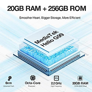 DOOGEE S100 Pro 5G Rugged Smartphone, 20GB+256GB, 66W/10800mAh Battery, 120Hz 6.58" Camera, IP68 Waterproof, Dual Speakers, Night Vision, NFC, OTG