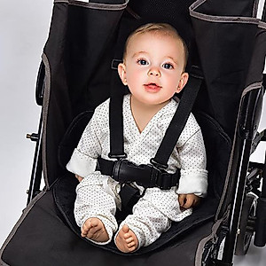 iNelihoo Baby Piddle Pad Car Seat Protector Leak Free Car Seat Saver Waterproof Seat Liner Kid Car Seat Potty Training Pad Protector Dry Seat Pad Mat Under Baby Car Seat Anti Slip Stroller Liner