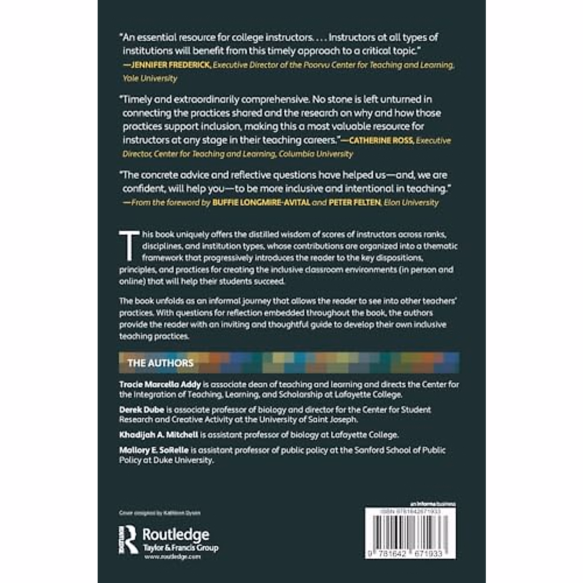 What Inclusive Instructors Do