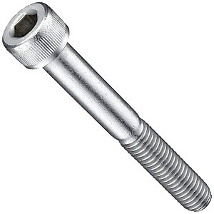 3/8"-24 x 1" Socket Head Cap Screw 18-8 Stainless Steel (Quantity: 10 pcs) Fully Threaded Fine Thread
