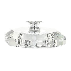 JONATHAN Y JYL5002A-SET2 Nala 28.5" Crystal LED Table Lamp Transitional Glam Bedside Desk Nightstand Lamp for Bedroom Living Room Office College Bookcase LED Bulbs Included, Clear/Chrome (Set of 2)