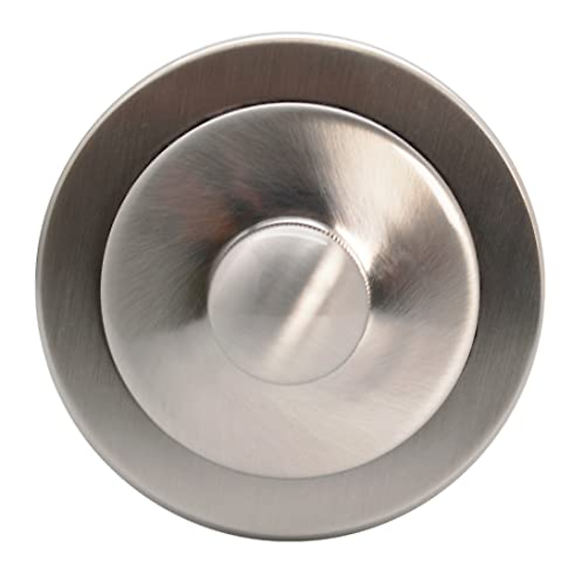 Westbrass Twist & Close Sch. 40 ABS Bath Waste with Two-Hole Elbow, Satin Nickel, D4941-07