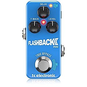 TC Electronic Flashback 2 Mini Delay Legendary Ultra-Compact Delay Pedal