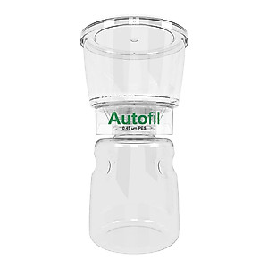 Autofil Sterile Disposable Vacuum Filter Units with 0.45um PES Membrane for Prefiltration or Clarification, 500mL, 12/CS