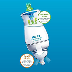 Munchkin® Latch™ BPA-Free Baby Bottle, White 8 Ounce, 1 Pack