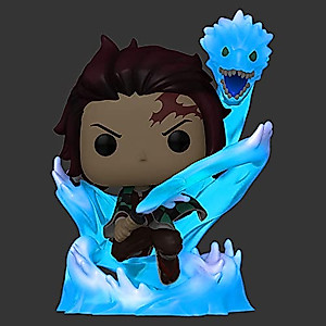 POP! Animation: Demon Slayer - Tanjiro with Dragon (Exclusive) (Glow in The Dark)