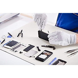 100 Pieces 5.91 Inches Professional Nylon Spudgers Open Pry Bar for Repairing Laptop iPhone iPad Smartphone PC Black Stick Prying Tools