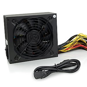 2000W Mining Power Supply for 8 GPU, PSU Power Supply for ETH Rig Ethereum Miner, 100V-270V PSU with Adapter Cable