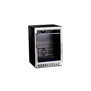 Azure A224BEV-S 24" Undercounter Beverage Center with 5.6 cu ft Capacity