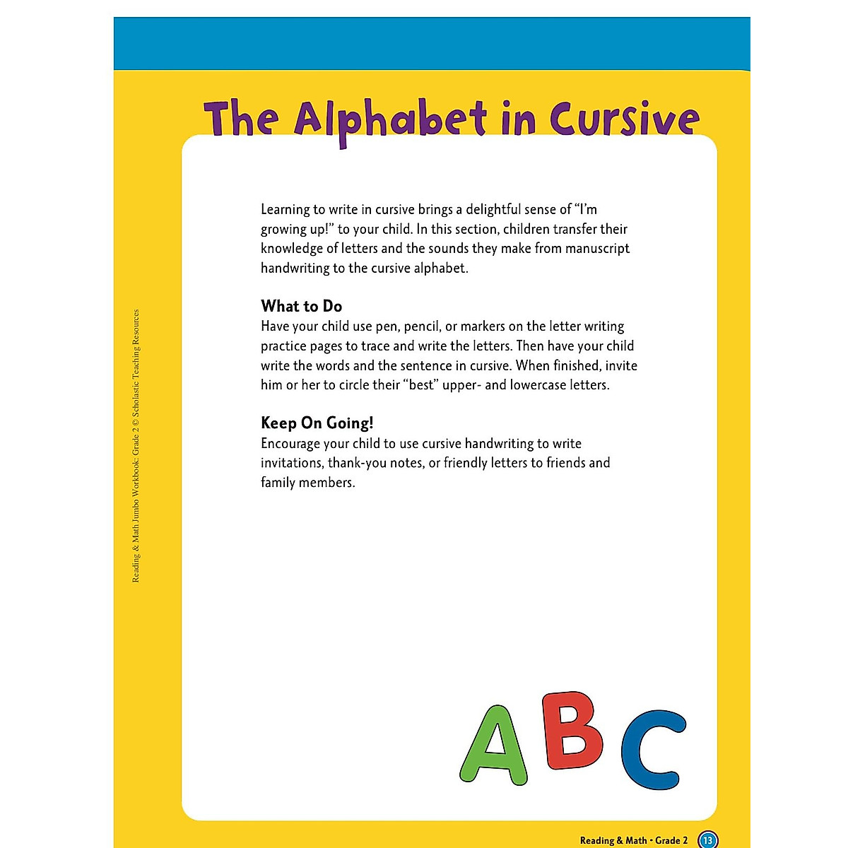 Scholastic Success with Reading and Math Jumbo Workbook