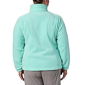 Columbia Women's Benton Springs Full Zip, Aquarium, Small