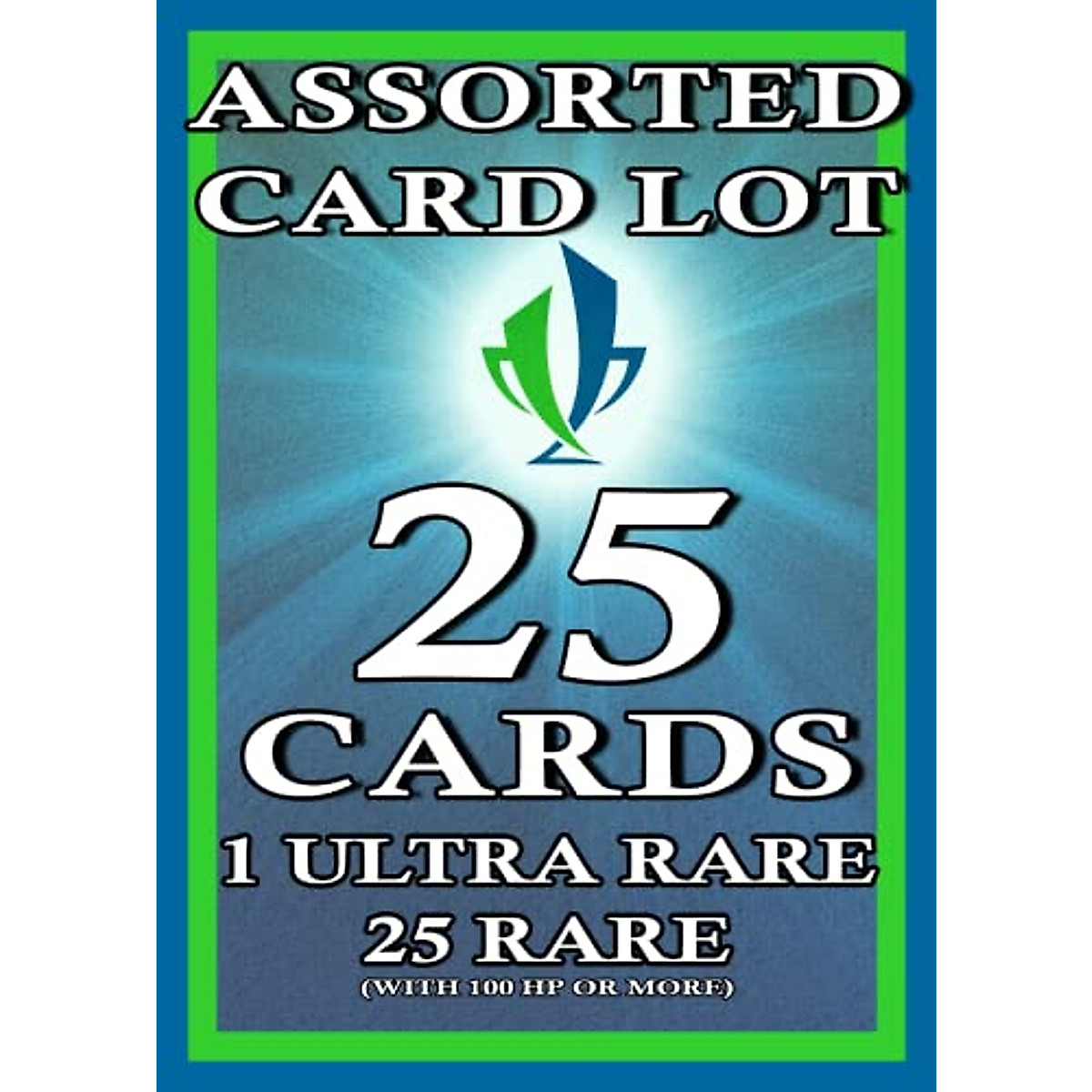 25 Rare Pokemon Cards with 100 HP or Higher (Assorted Lot with No Duplicates) w/Guaranteed Ultra Rare Pokemon
