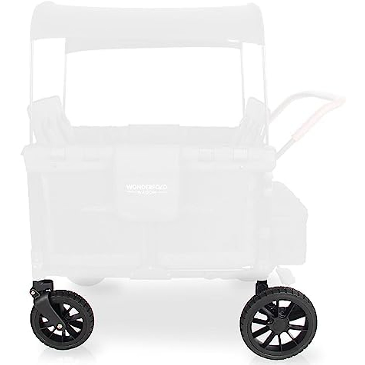 WONDERFOLD All Terrain XL Stroller Wagon Wheels for a Safe and Smooth Ride on Dirt, Mud, or Gravel (Compatible with All W4 Models and W2 Elite/Luxe Models)
