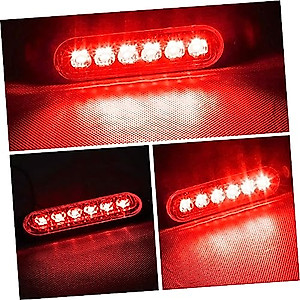 SUPVOX 2pcs marker lights for trucks trailer side marker lights Light for Truck Light for Camper police light bar LED trailer marker lights LED trailer lights headlights car abs