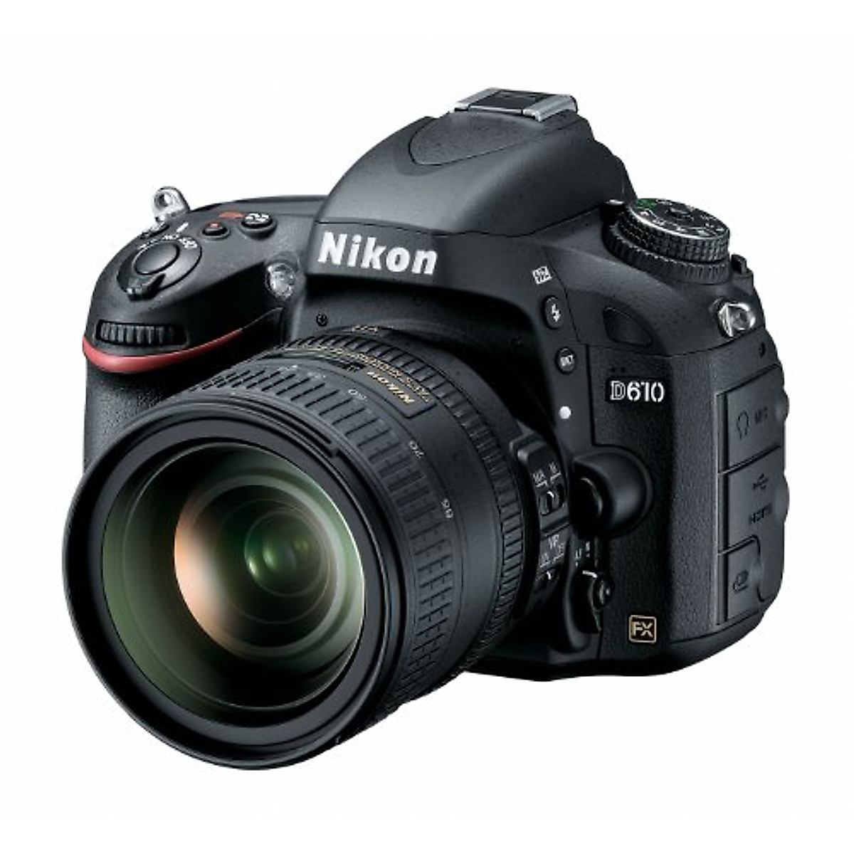 Nikon D610 24.3 MP CMOS FX-Format Digital SLR Camera Bundle with 24-85mm and 70-300mm Nikkor VR AF-S Lenses