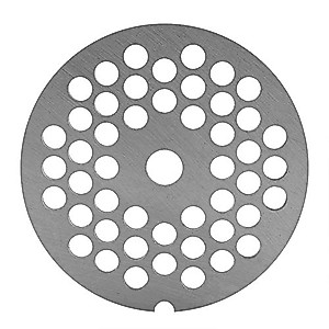 Meat Grinder Crusher Mincer, Meat Grinder Plates #8 Meat Grinder Knife Plate Disc Knife (Small round hole 5mm)