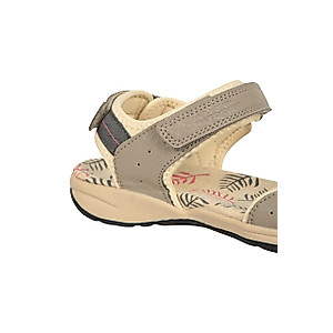 Mountain Warehouse Athens Printed Womens Sandals Beige Womens Shoe Size 8 US