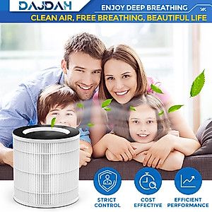 VK-6067B Filter Compatible with Vremi Air Purifier Filter Replacement and Hokeki Air Purifier Filter Replacement for VK-6067B H13 True HEPA Air Purifier including Vremi Hokeki Honkeeki Toyuugo, 2-Pack