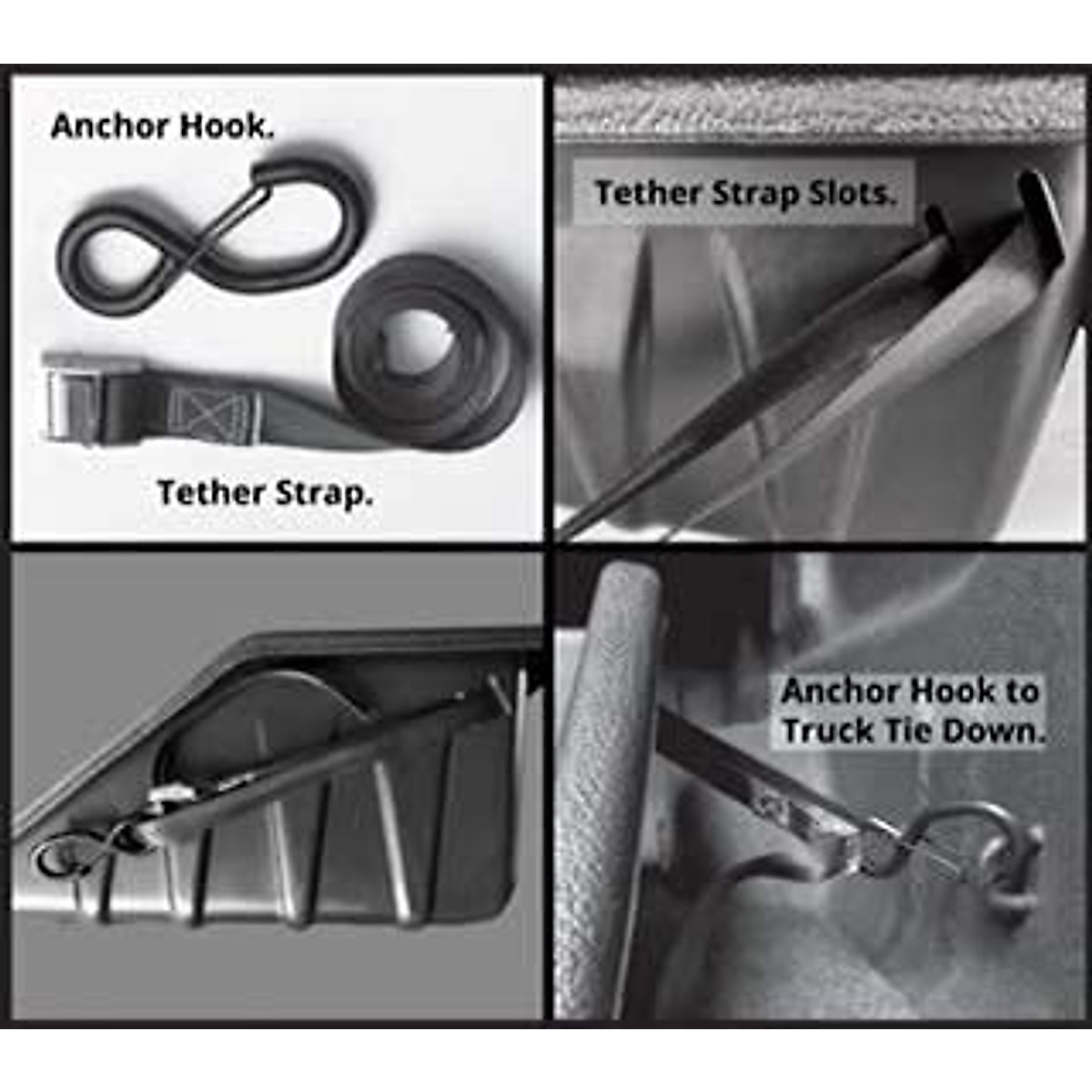 Last Boks Mid Size Truck Bed, Cargo Box Organizer, Slides Out onto Your Tailgate for Easy Access to Load or Unload Your Cargo, Truck Accessories Stores and Protects Your Cargo and Your Truck