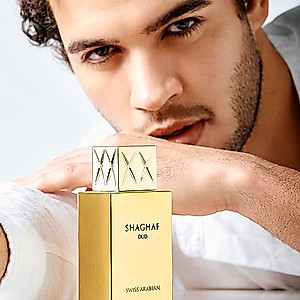 Swiss Arabian Shaghaf Oud - Luxury Products From Dubai - Long Lasting And Addictive Personal EDP Spray Fragrance - A Seductive Signature Aroma - The Luxurious Scent Of Arabia - 2.5 Oz