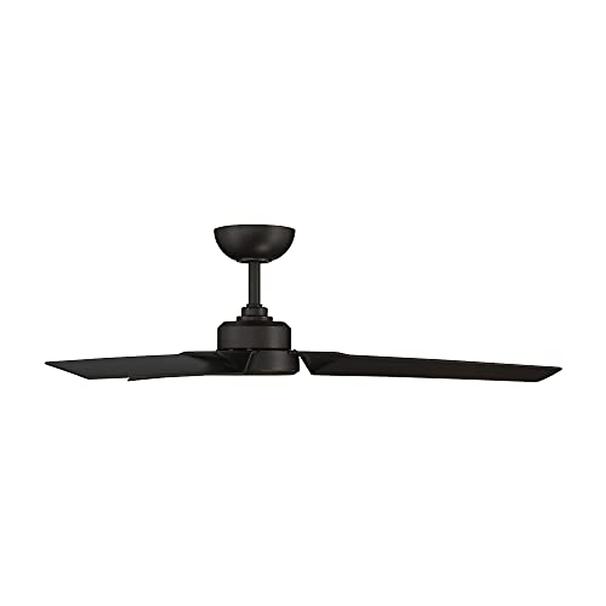 Roboto Smart Indoor and Outdoor 3-Blade Ceiling Fan 52in Oil Rubbed Bronze with Remote Control works with Alexa, Google Assistant, Samsung Things, and iOS or Android App