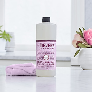 MRS. MEYER'S CLEAN DAY Multi-Surface Cleaner Concentrate, Use to Clean Floors, Tile, Counters, Peony, 32 fl. oz - Pack of 2