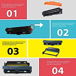 (5-Pack) TG Imaging 2K+C+Y+M Compatible TN227 Toner Cartridge Replacement for Brother TN223 TN-223 TN-227 MFC-L3710CW HL-L3290CDW Printer (High Yield)
