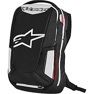 Alpinestars 3517-0403 Black/White/Red 25 Liter City Hunter Backpack