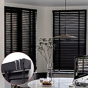 Hitefu 20PCS Valance Clips, 3.5 Inch Plastic Window Blind Valance Replacement Clips, Clear Hidden Valance Clips for Horizontal Blinds Valance