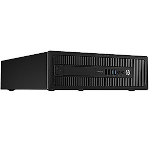 HP EliteDesk 800 G1 Ultra-Slim Desktop Computer, Intel i7-4790s 3.20GHz, 8GB RAM, 120GB SSD, DVD-RW, WiFi, Windows 10 Professional 64 Bit (Renewed)