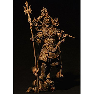 Kaiyodo Takeya Revoltech Action Figure: #005 Jikokuten Wooden Version