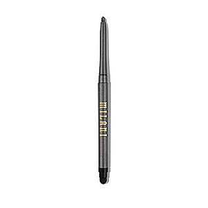 Milani Stay Put Eyeliner - Silver Foxy (0.01 Ounce) Cruelty-Free Self-Sharpening Eye Pencil with Built-In Smudger - Line & Define Eyes with High Pigment Shades for Long-Lasting Wear
