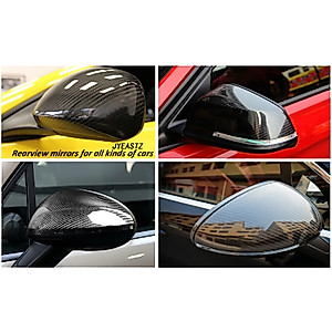 Carbon Fiber Vinyl Wrap 10ft x 1ft Self Adhesive Film, Black Vinyl Wrap Bubble Free with Air Release Technology, Perfect for Cars DIY Exterior Interior Protection (Black Carbon Fiber, 10ft x 1ft)