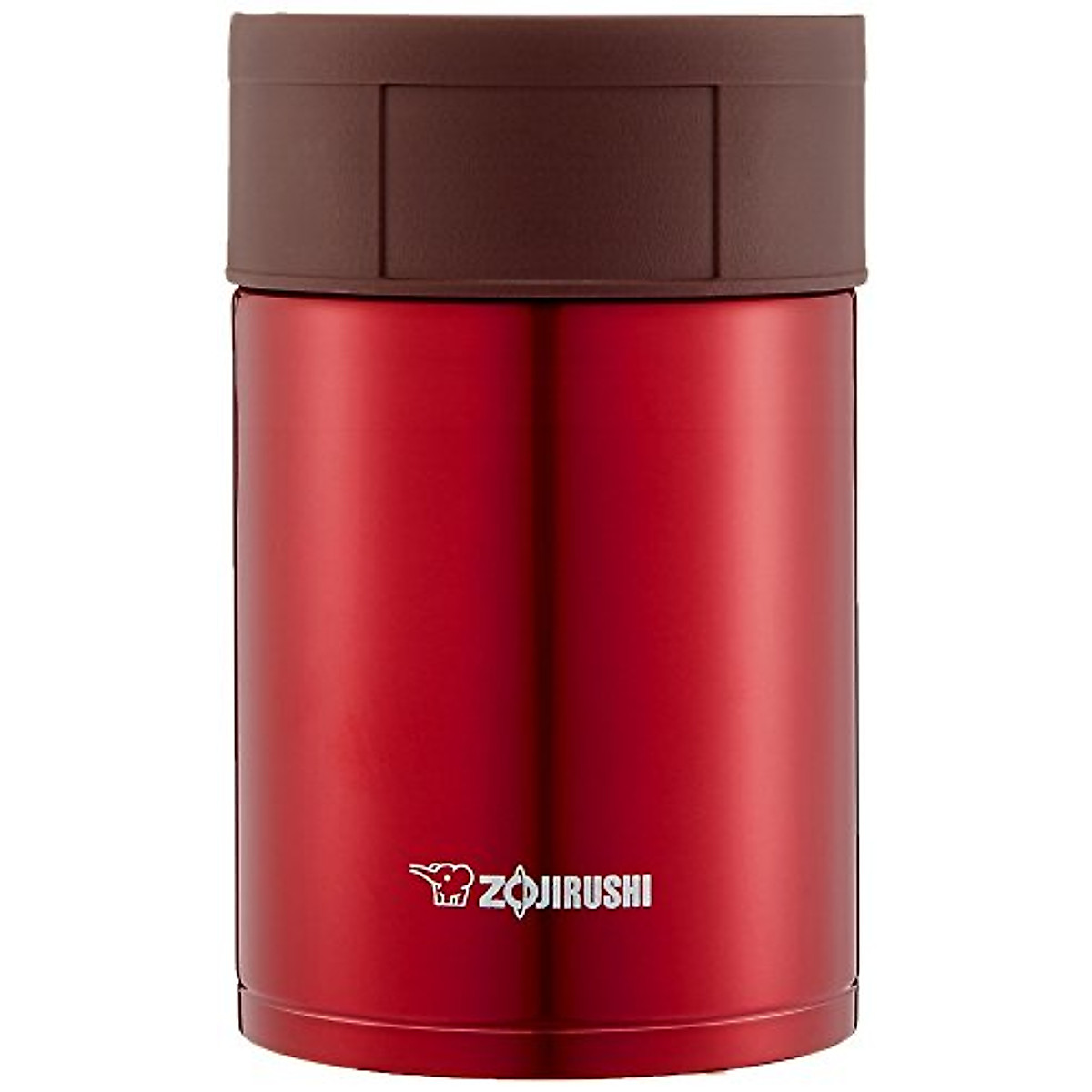 象印マホービン(ZOJIRUSHI) SW-HC Insulated Lunch Jar, 450ml, clear red