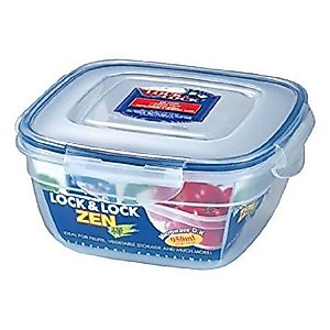 LOCK & LOCK 32-Fluid Ounce Square Zen Style Salad Bowl, 3.9-Cup