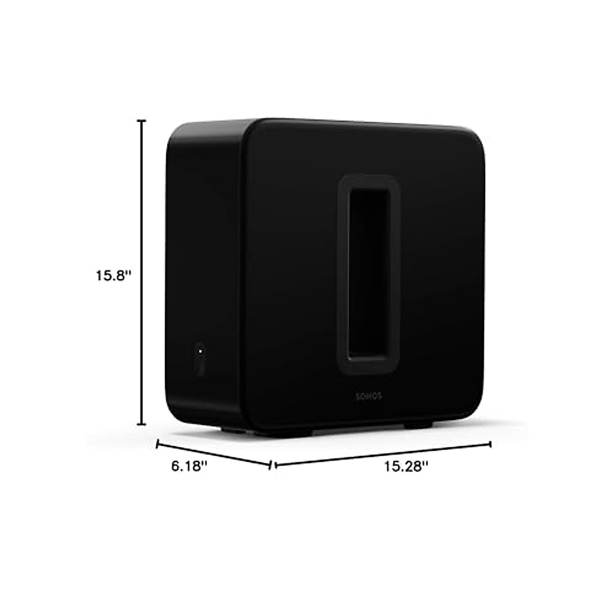 Sonos Sub (Gen 3) - The Wireless Subwoofer for Deep Bass - Black (Renewed)
