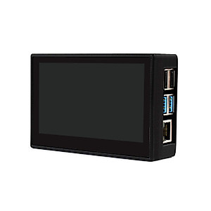 waveshare 4.3inch DSI LCD Capacitive Touch Display with Protection Case for Raspberry Pi 4 B,800×480 Resolution IPS Screen Wide Angle,MIPI DSI Interface