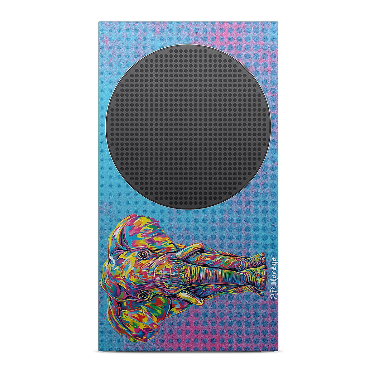 Head Case Designs Officially Licensed P.D. Moreno Elephant Animals II Matte Vinyl Sticker Gaming Skin Case Cover Compatible with Xbox Series S Console and Controller Bundle