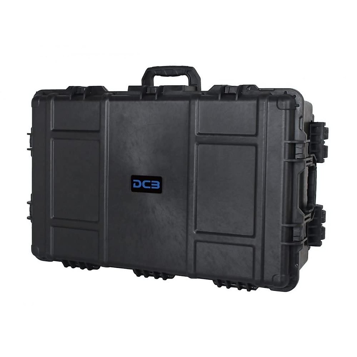 DCB Cases - Element 7975F | 32 x 21 x 12 Ext Dim | IP67 Waterproof | Pluck Foam Insert | Telescoping Handle | Rubberized Grips | Resin-Reinforced Injection Molded Plastic | 7 Latch Lid Close | Wheels