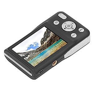 Zoom Digital Camera, Daily Digital Camera Beauty Filter (Black)