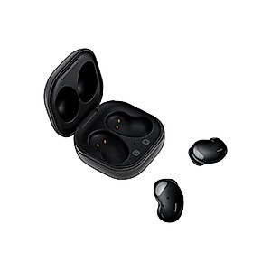 SAMSUNG Galaxy Buds Live, True Wireless Earbuds with Active Noise Cancelling, Microphone, Charging Case for Ear Buds, US Version, Onyx Black (Renewed)