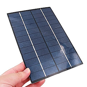 NUZAMAS 4.2W 12V 350ma Mini Solar Panel Module Solar System Cell Outdoor Camping Battery Charger DIY Parts 130mm X 200mm